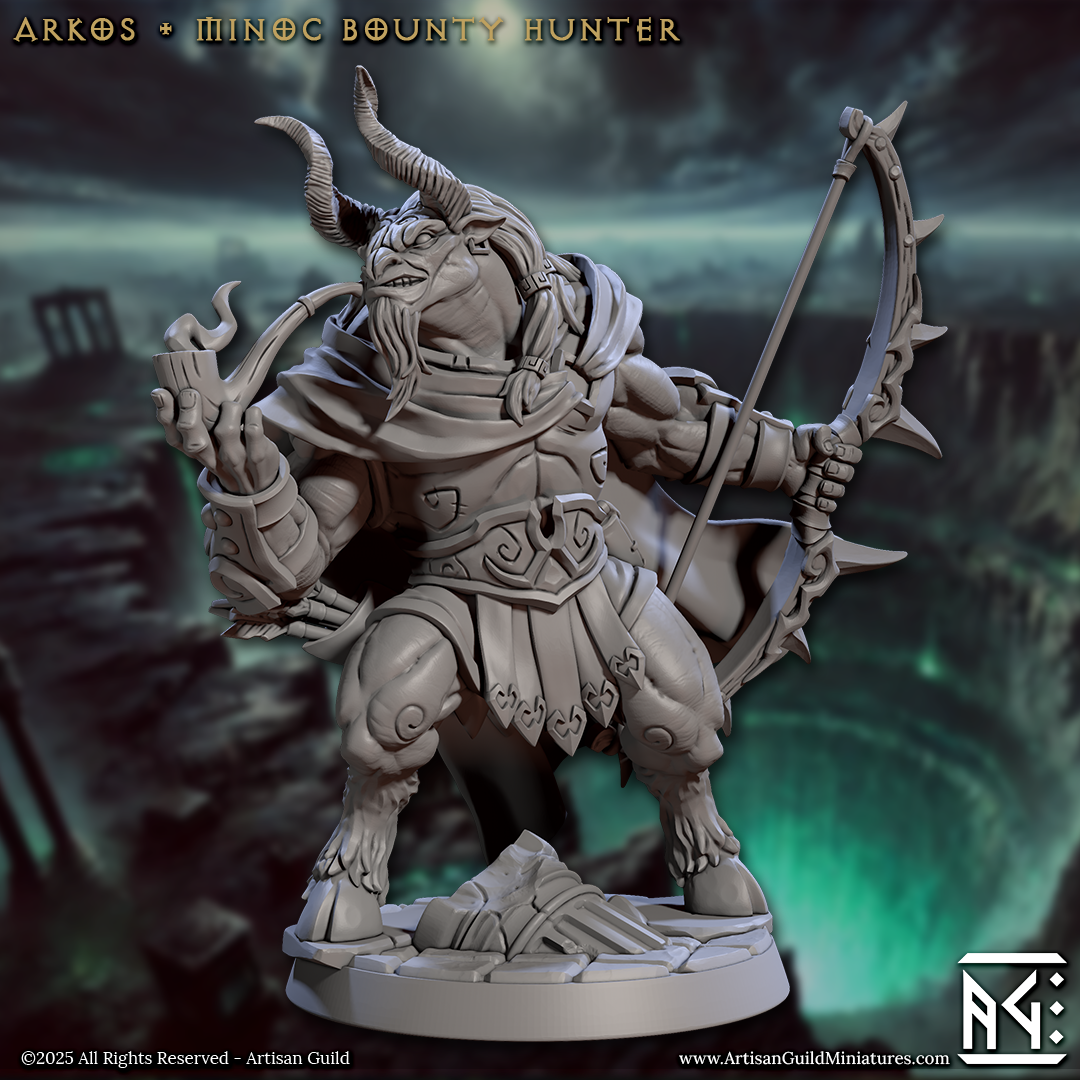Arkos, Minoc Bounty Hunter – 🏅 EboraMiniatures