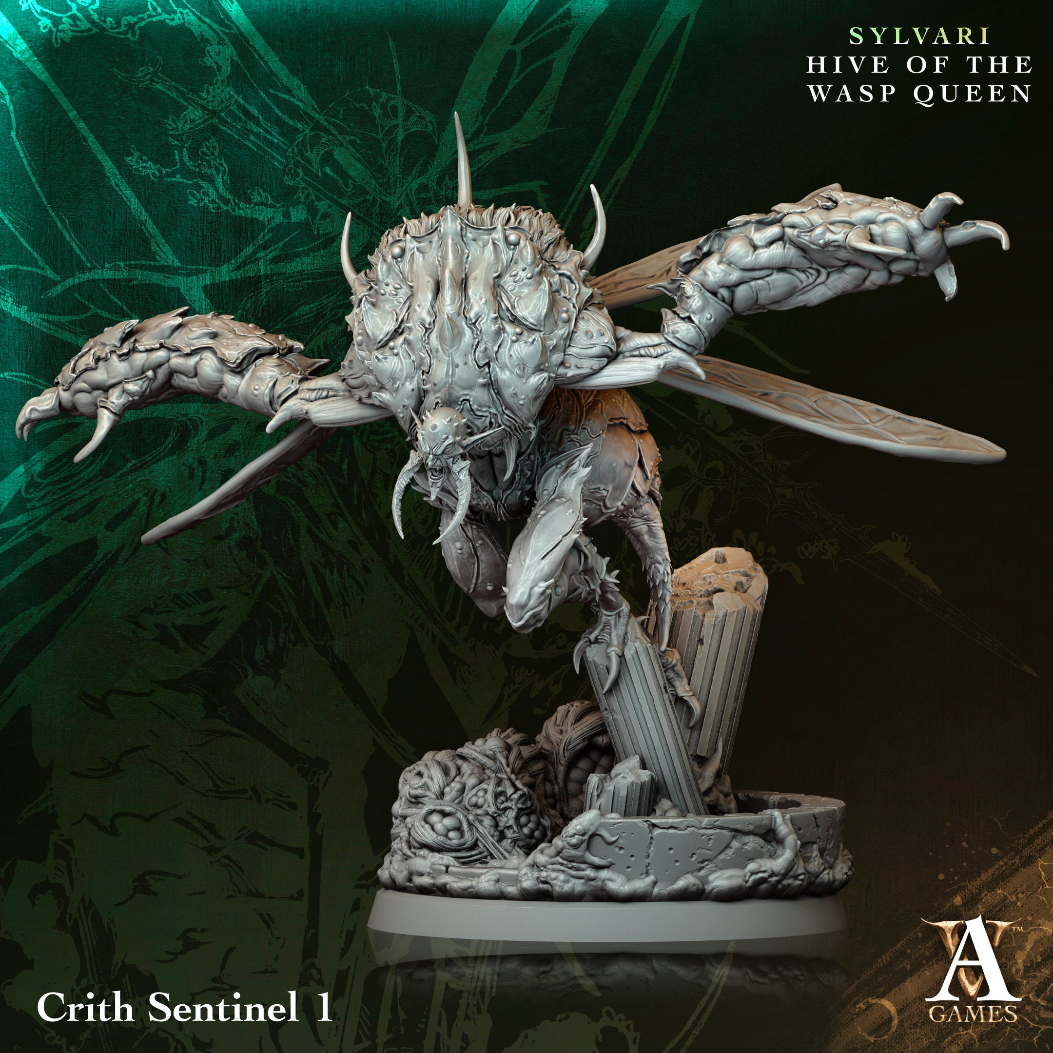 Crith Sentinel (4 modelos) – 🏅 EboraMiniatures