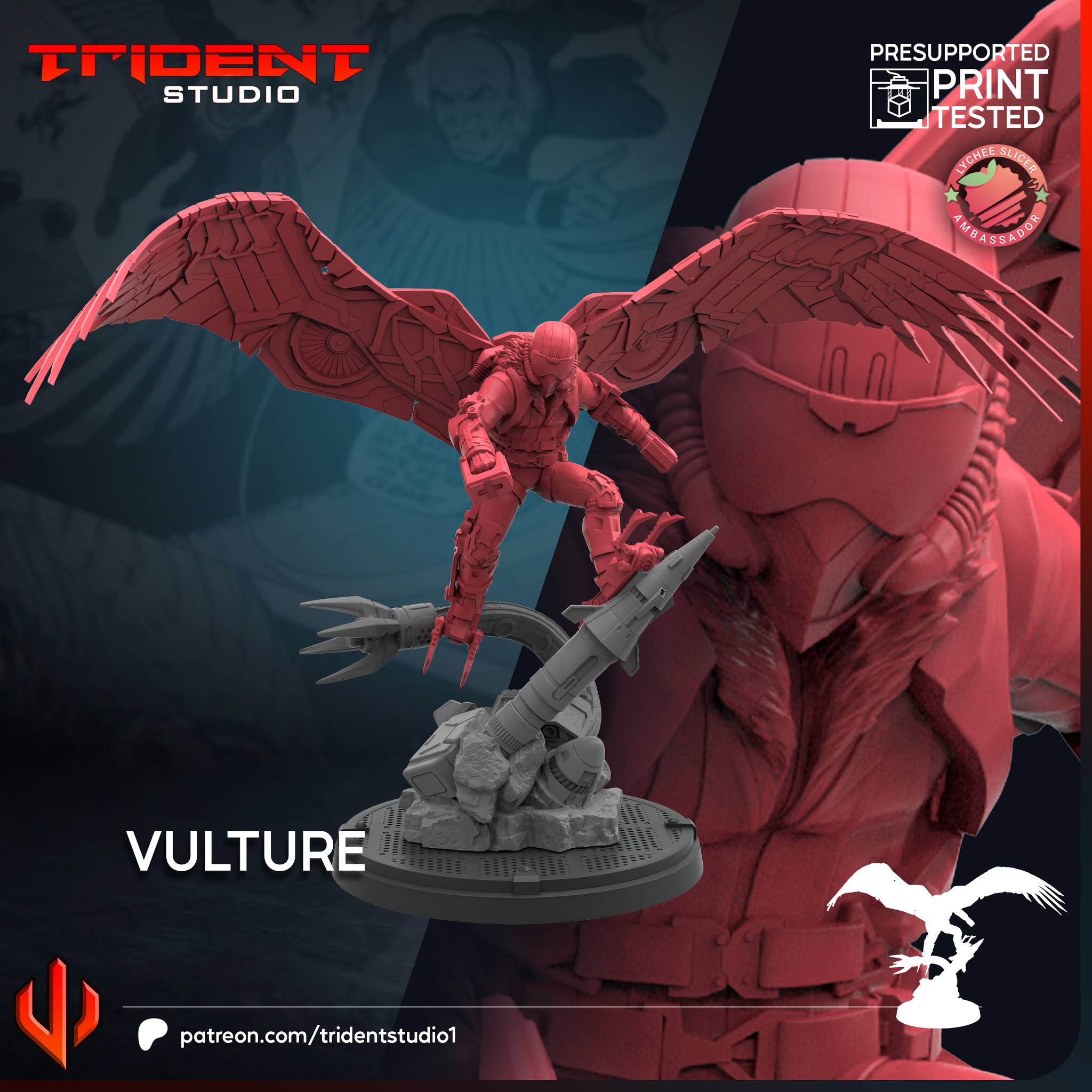 Vulture FanArt – 🏅 EboraMiniatures
