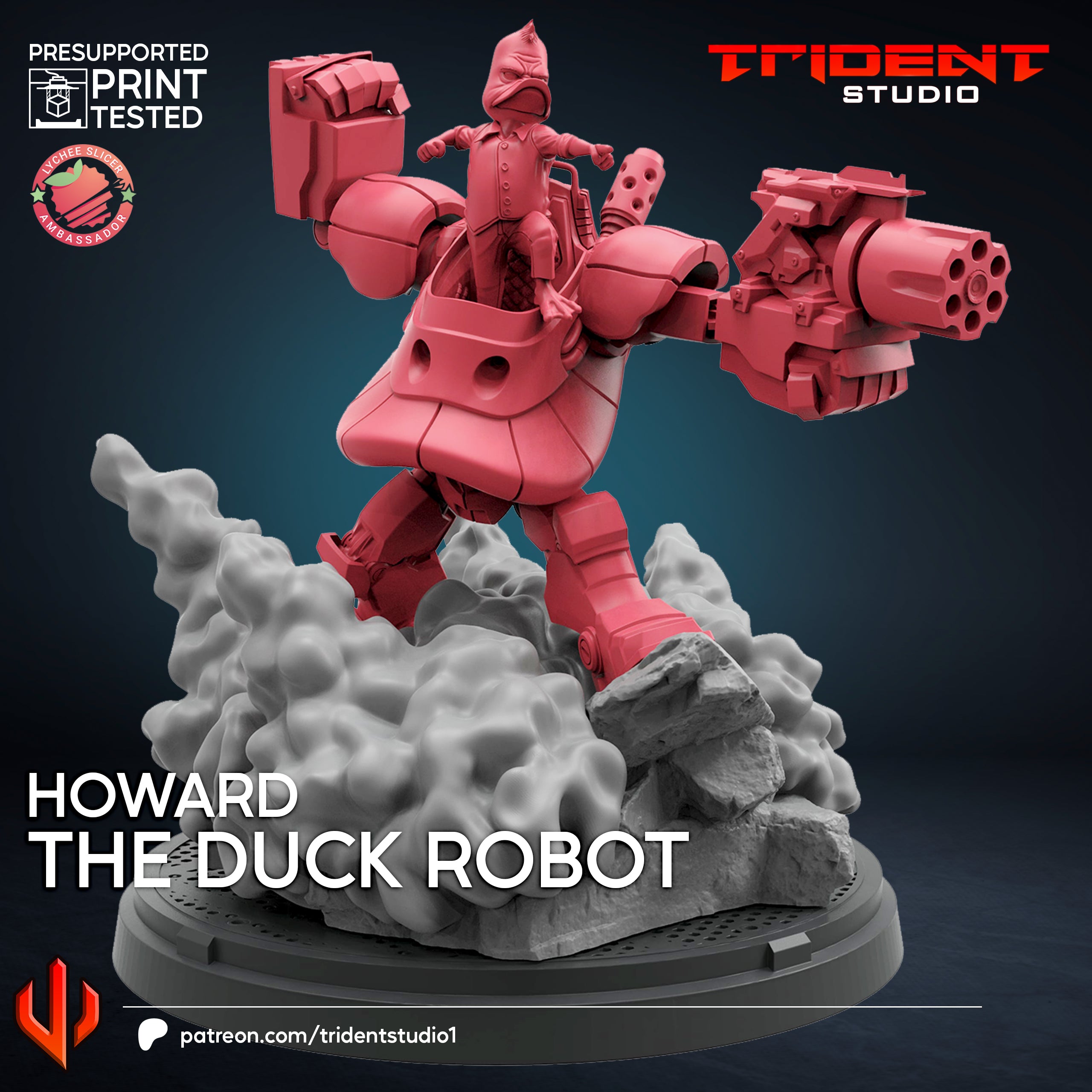 Howard the Duck Robot – 🏅 EboraMiniatures