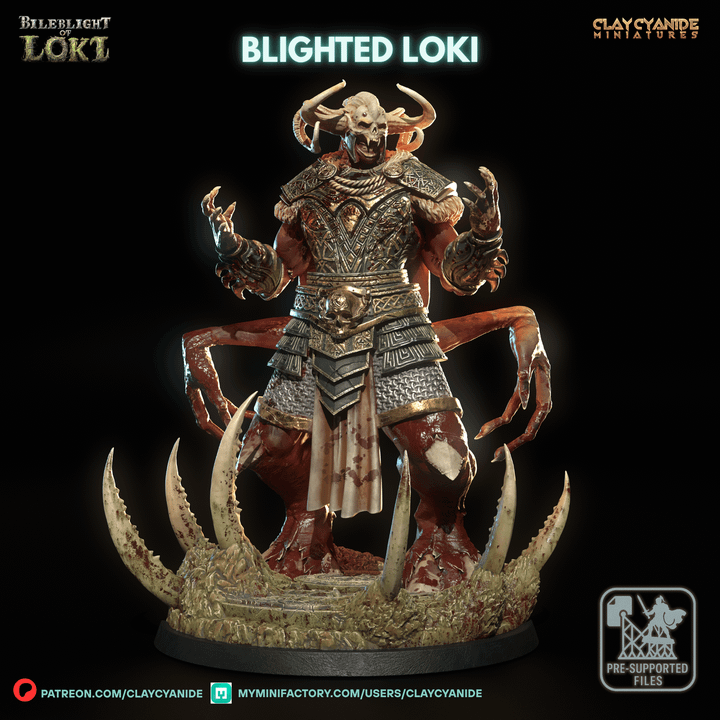 Blighted Loki – 🏅 EboraMiniatures