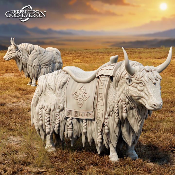 Yaks – 🏅 EboraMiniatures