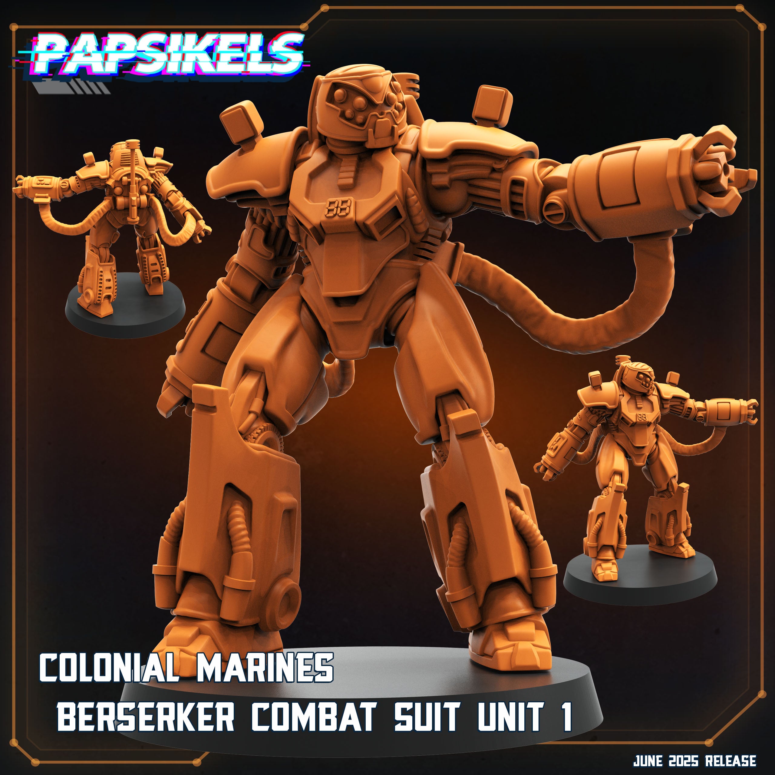 Colonial Marines Berseker Combat Suit Units – 🏅 EboraMiniatures