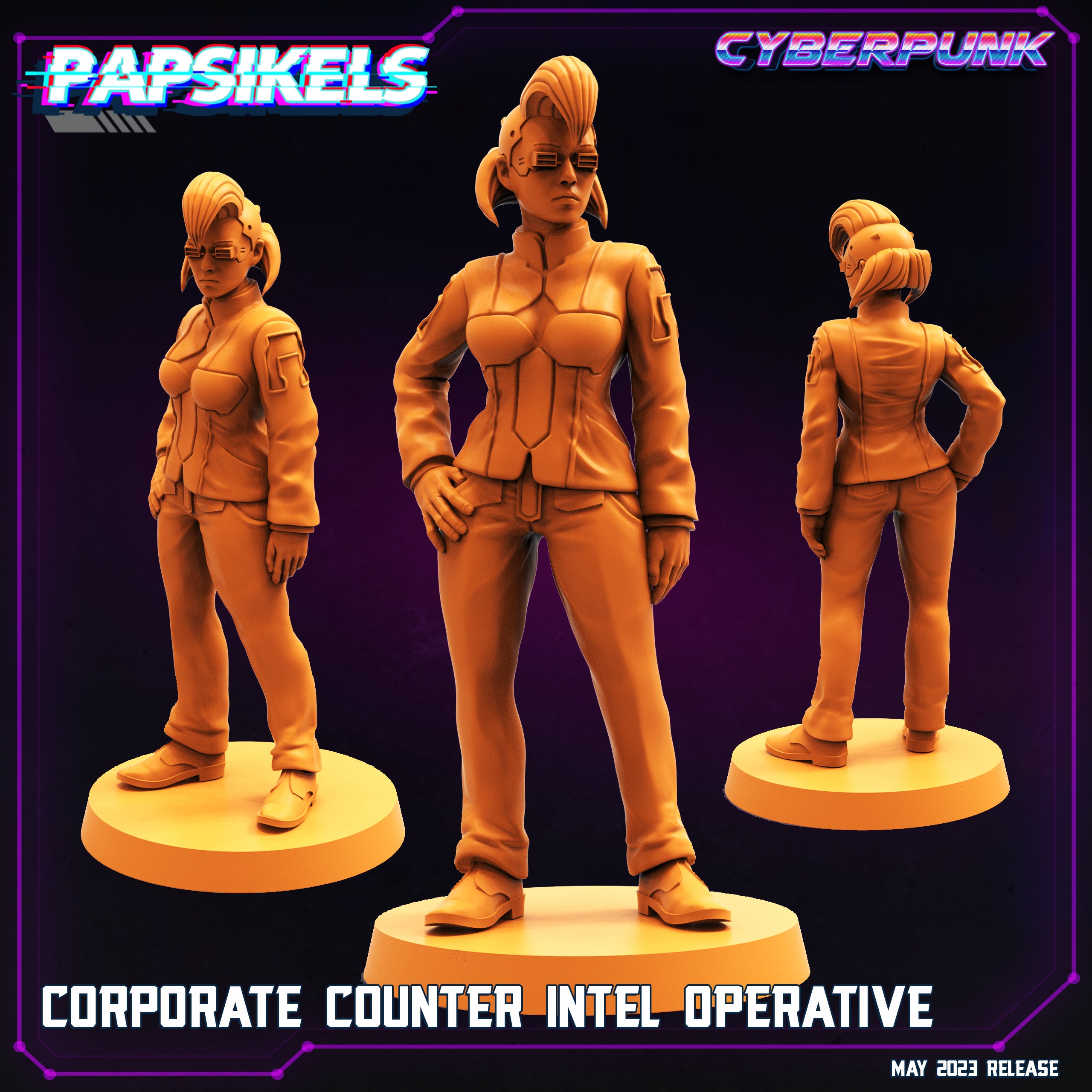 Corporate Counter intel (2 modelos) – 🏅 EboraMiniatures