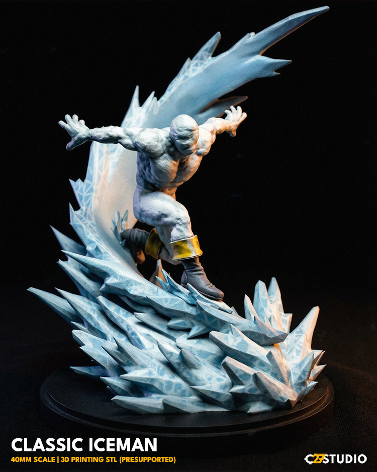 Classic Iceman FanArt – 🏅 EboraMiniatures