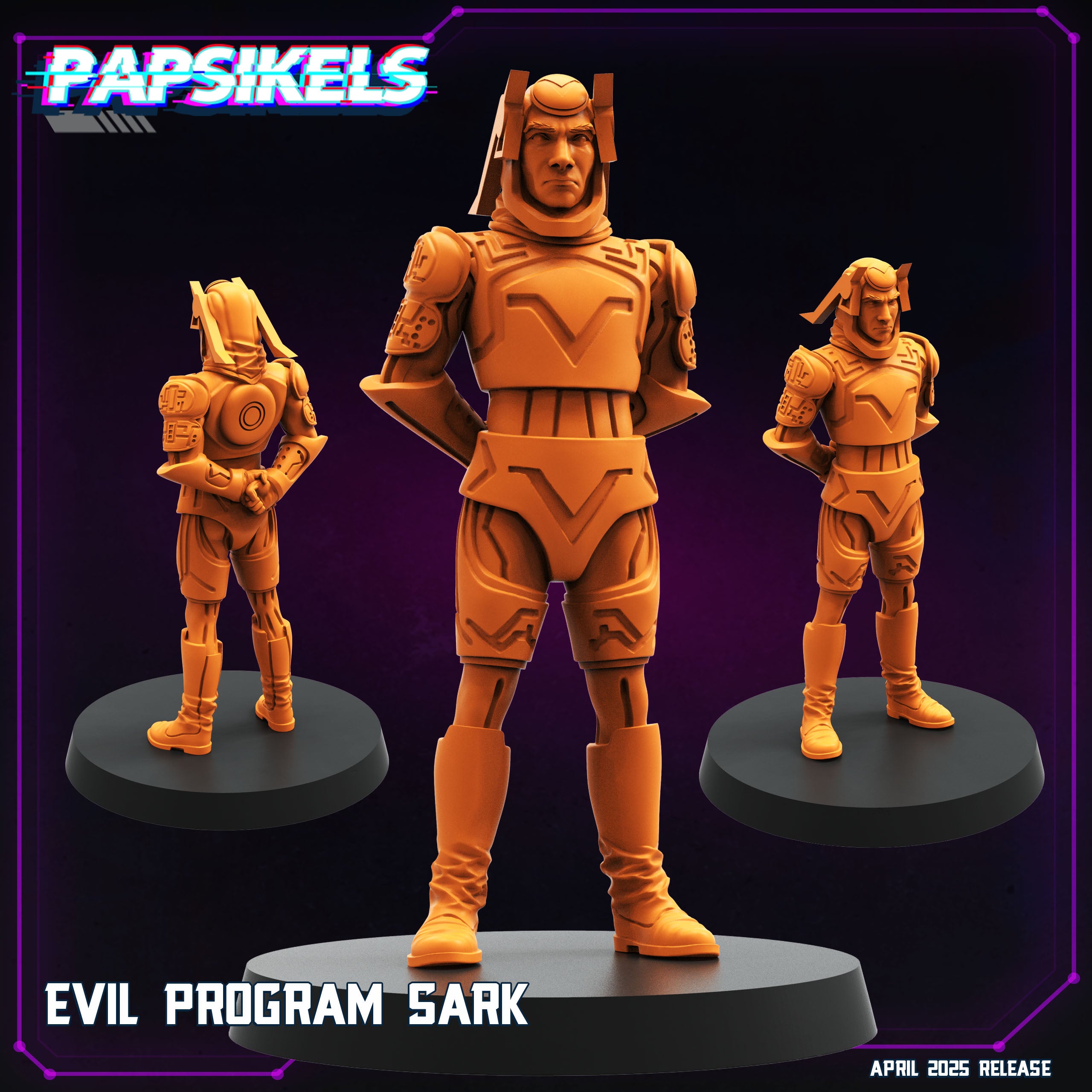 Evil Program Sark (2 modelos) – 🏅 EboraMiniatures