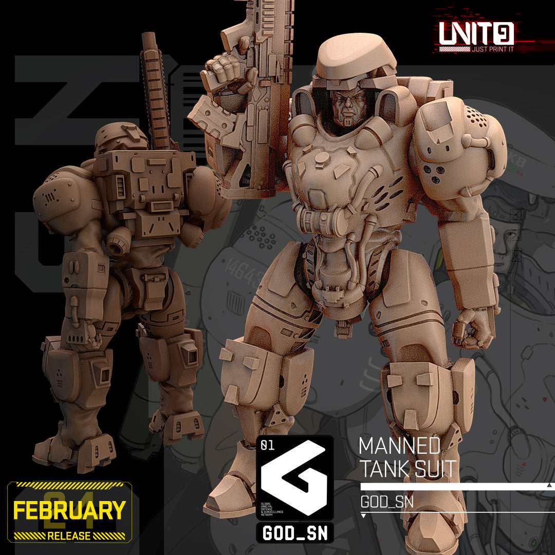 Manned Tank Suit – 🏅 EboraMiniatures