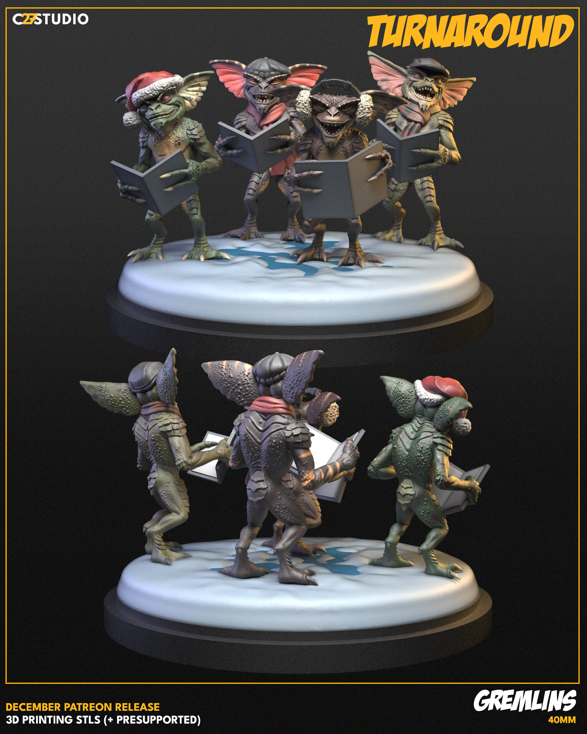 Gremlins FanArt – 🏅 EboraMiniatures