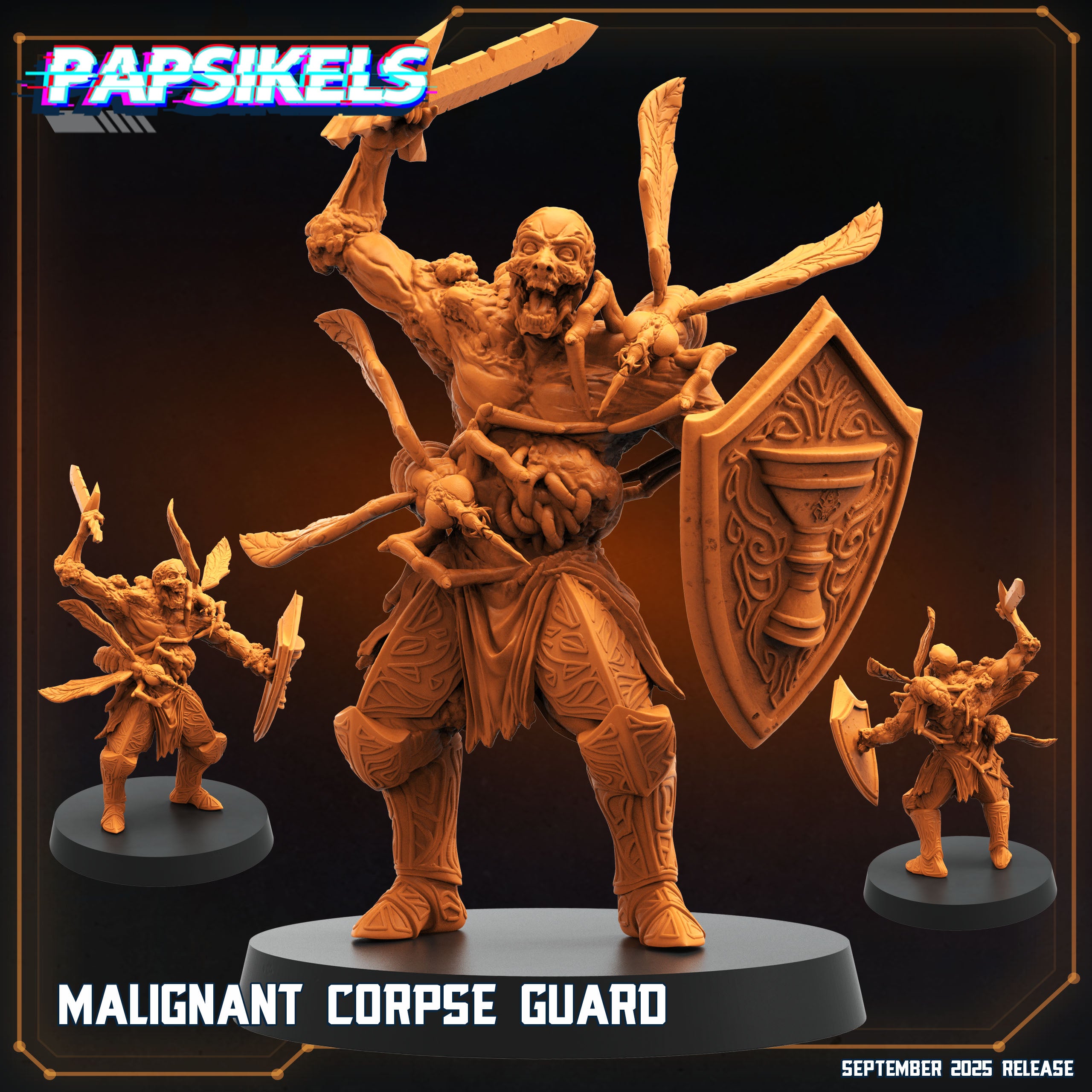 Malignant Corpse Guard (2 modelos) – 🏅 EboraMiniatures