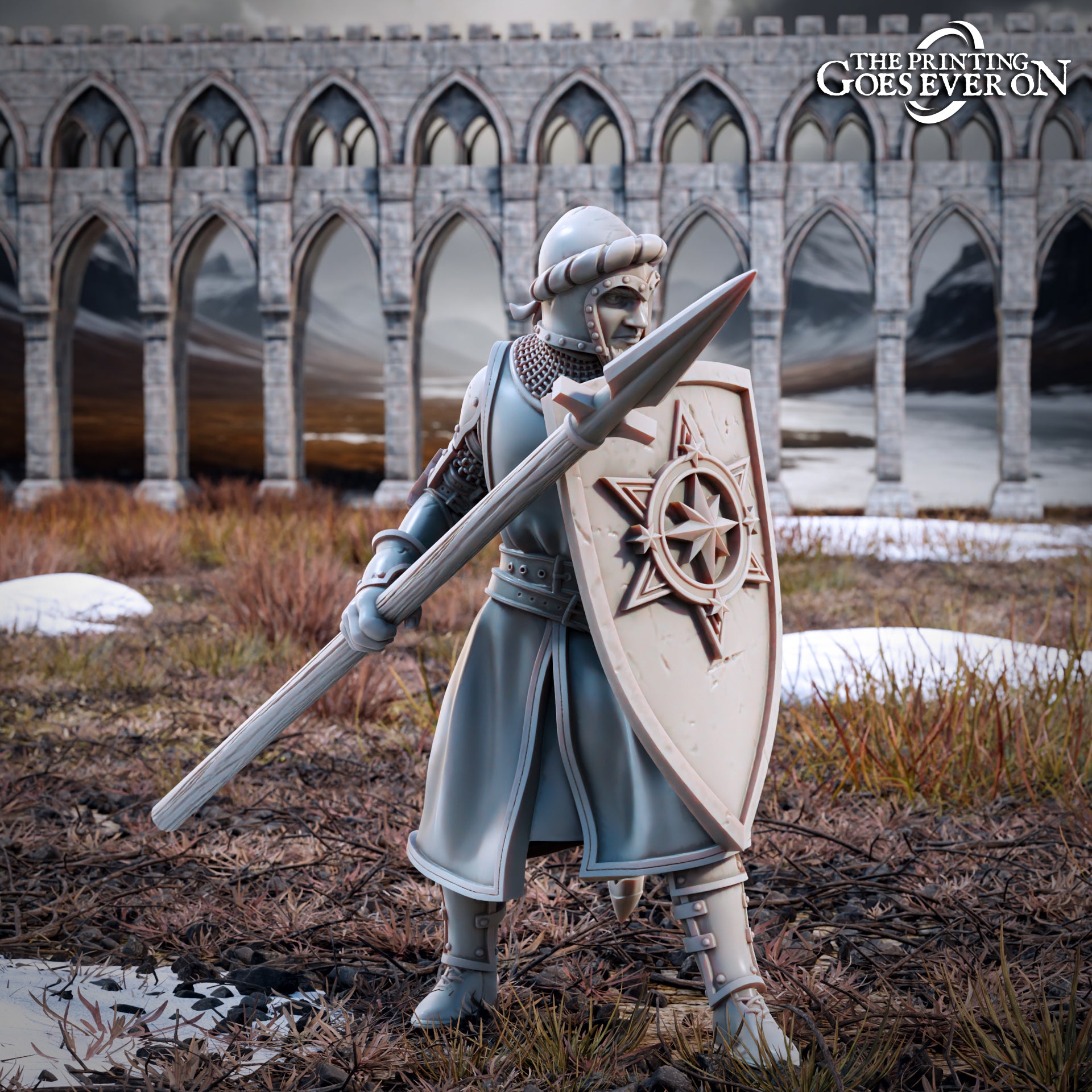 Infantry. Man at arms of the Northern Kingdom – 🏅 EboraMiniatures