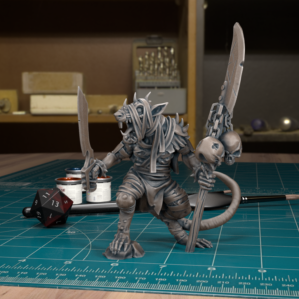 Plague Rat Warriors – 🏅 EboraMiniatures