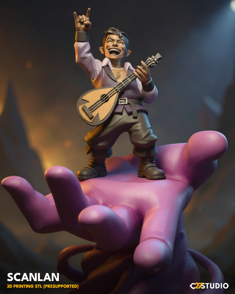 Scanlan (Vox Machina) FanArt – 🏅 EboraMiniatures