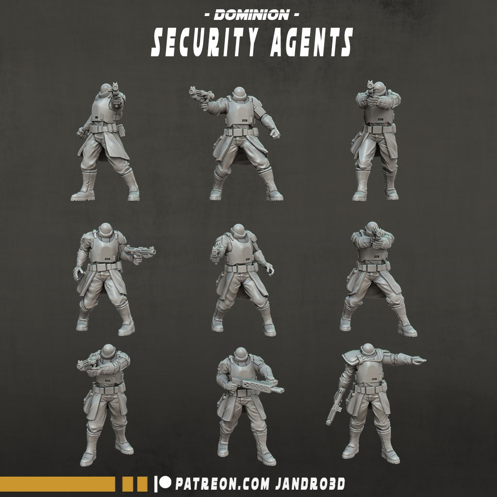 Security Agents – 🏅 EboraMiniatures