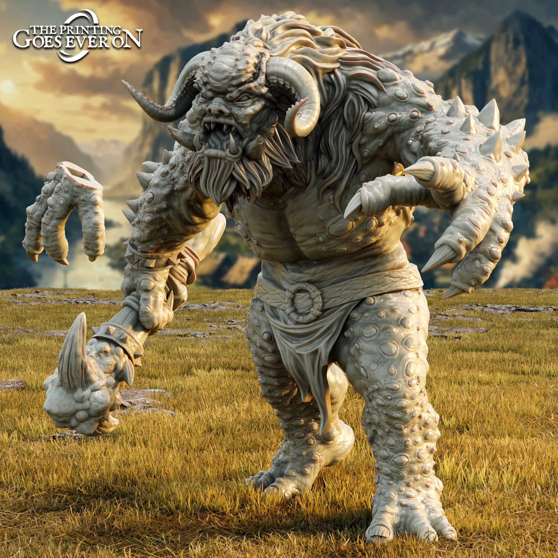 Snow Troll – 🏅 EboraMiniatures