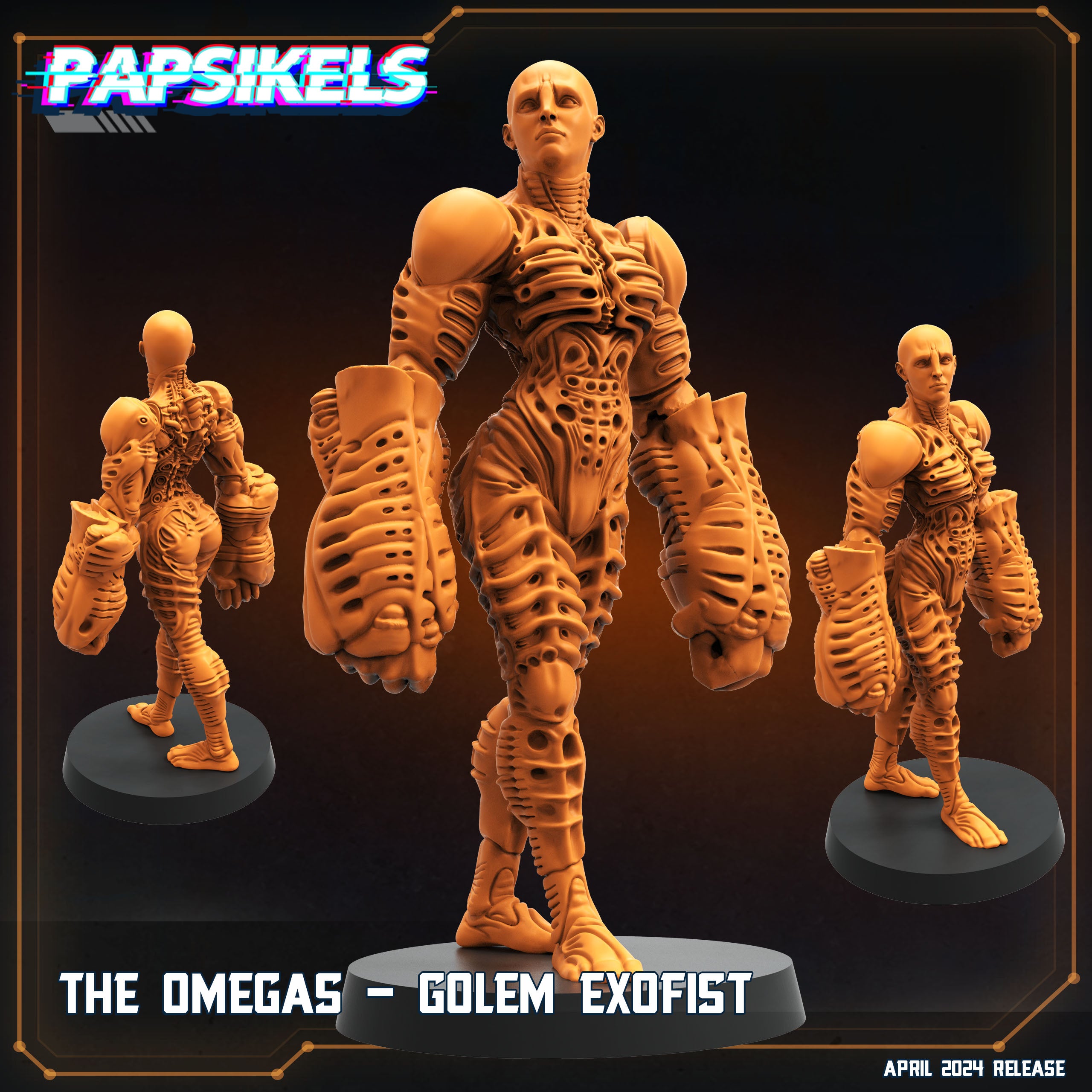 The Omegas - Golem Exofist – 🏅 EboraMiniatures