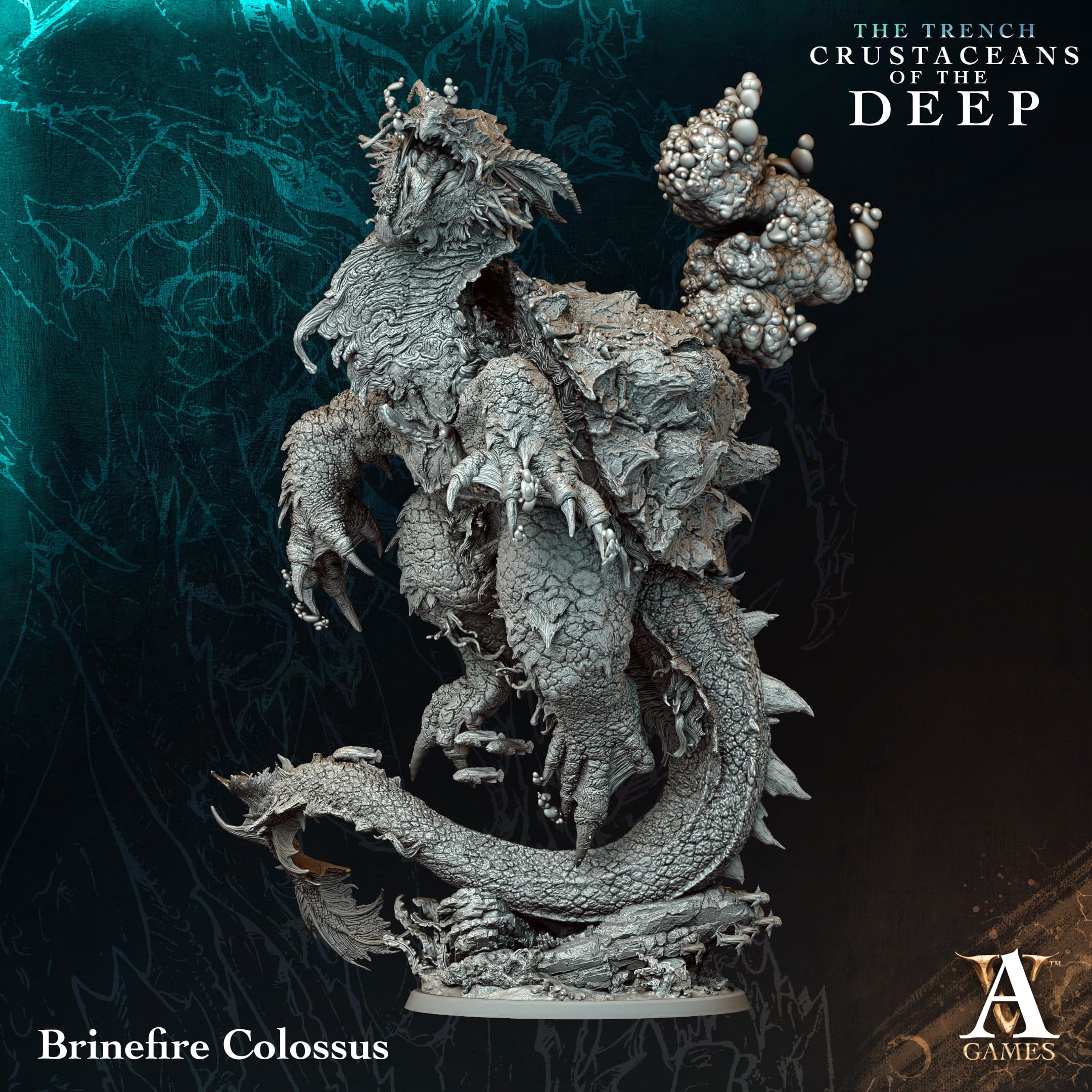 Brinefire Colossus – 🏅 EboraMiniatures