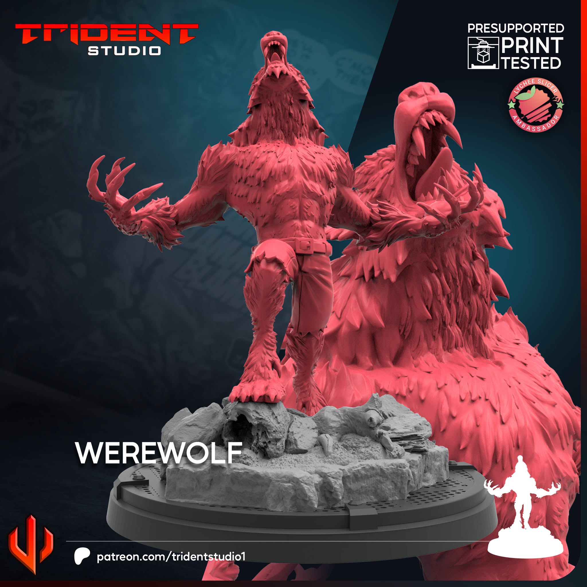 Werewolf FanArt – 🏅 EboraMiniatures