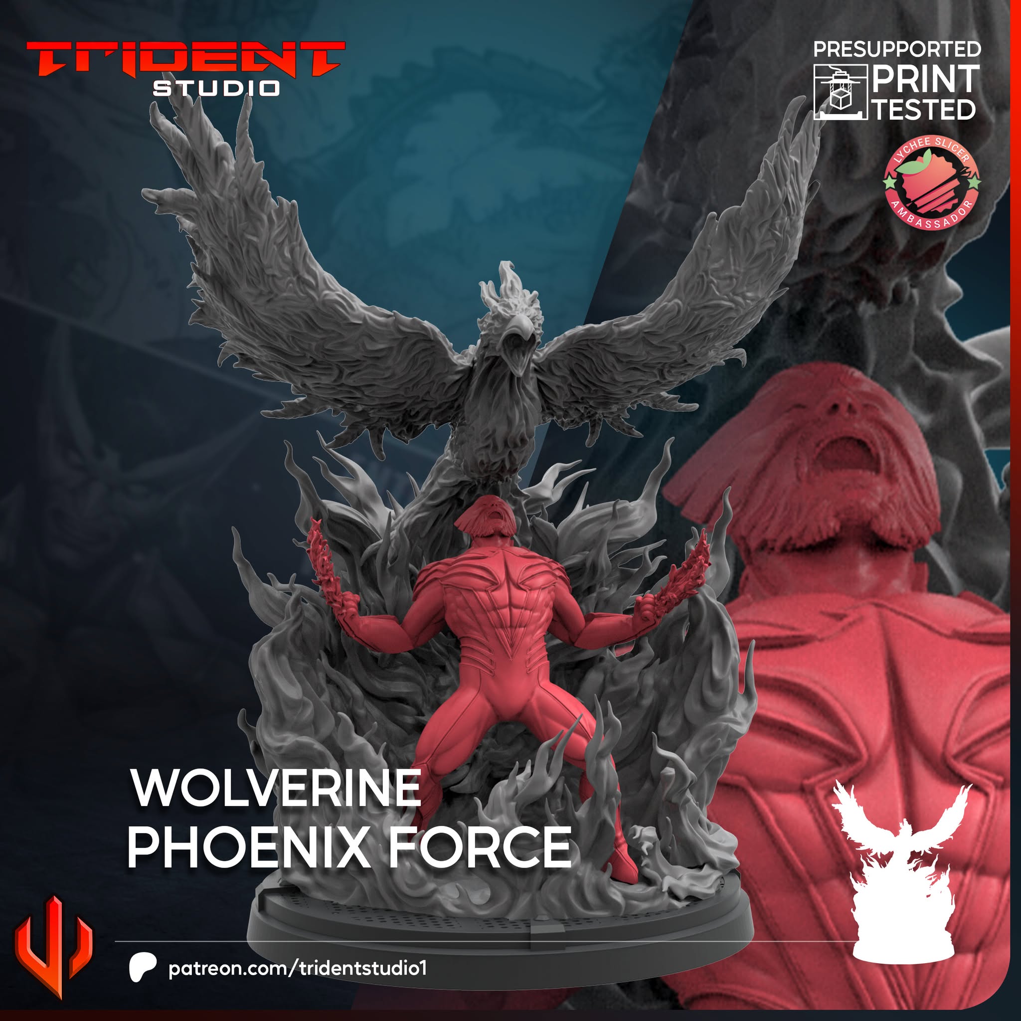 Wolverine Phoenix Force FanArt – 🏅 EboraMiniatures