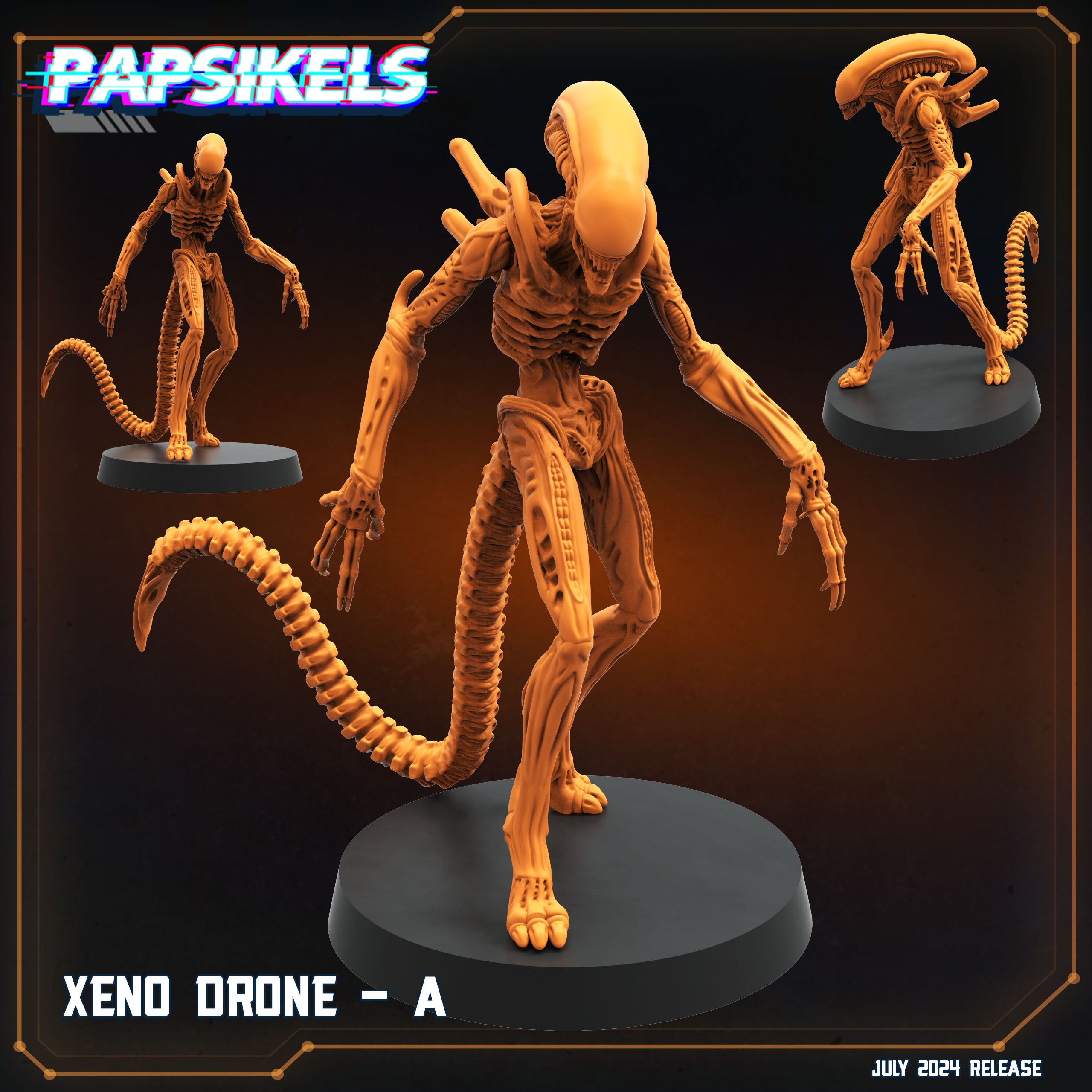 Xeno Drone (5 modelos) – 🏅 EboraMiniatures