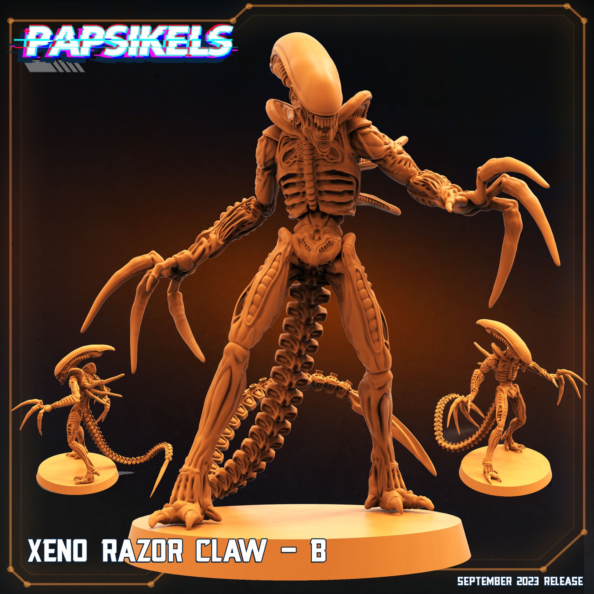 Xeno Razor Claw (3 versiones) – 🏅 EboraMiniatures