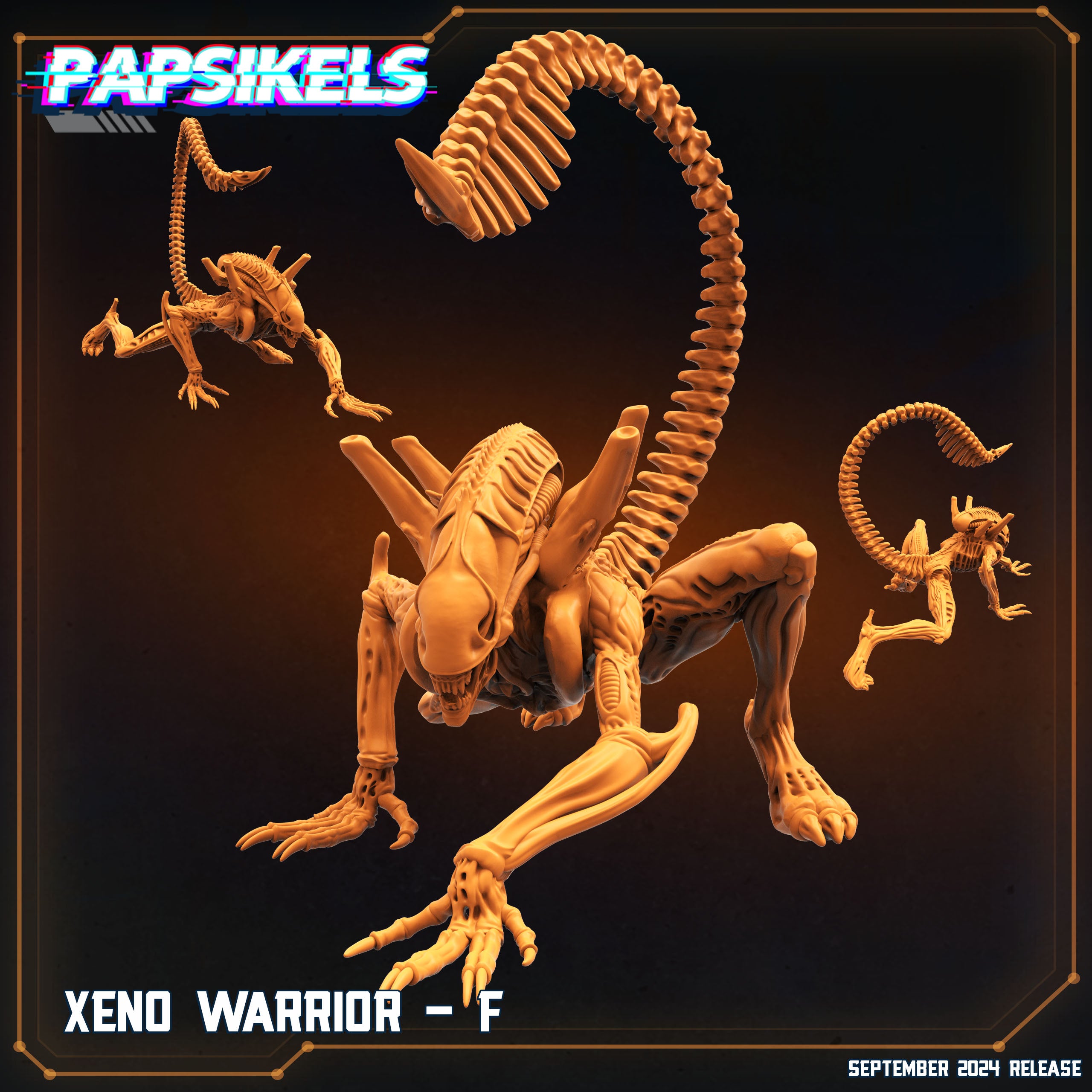 Xeno Warrior F – 🏅 EboraMiniatures