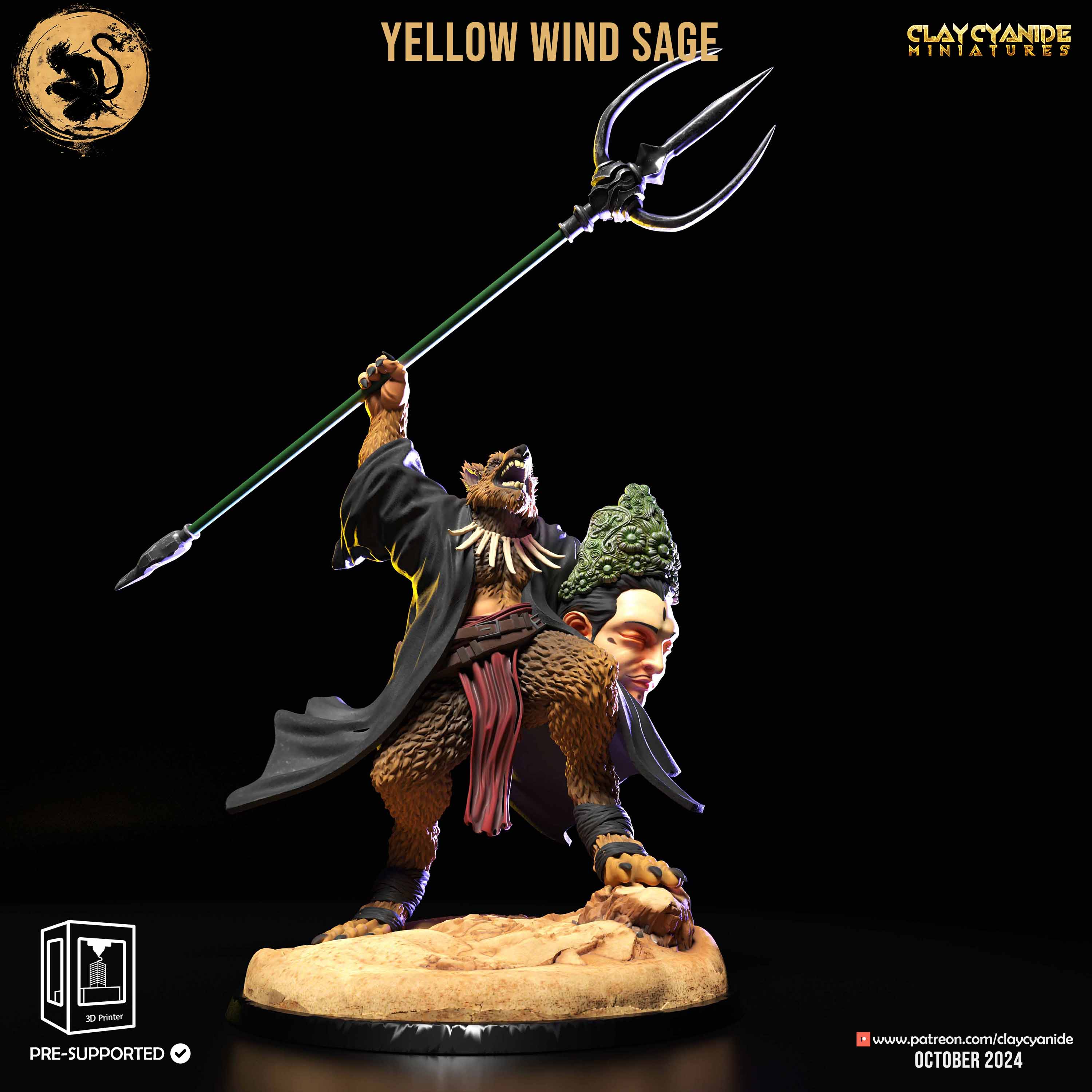 Yellow Wind Sage – 🏅 EboraMiniatures