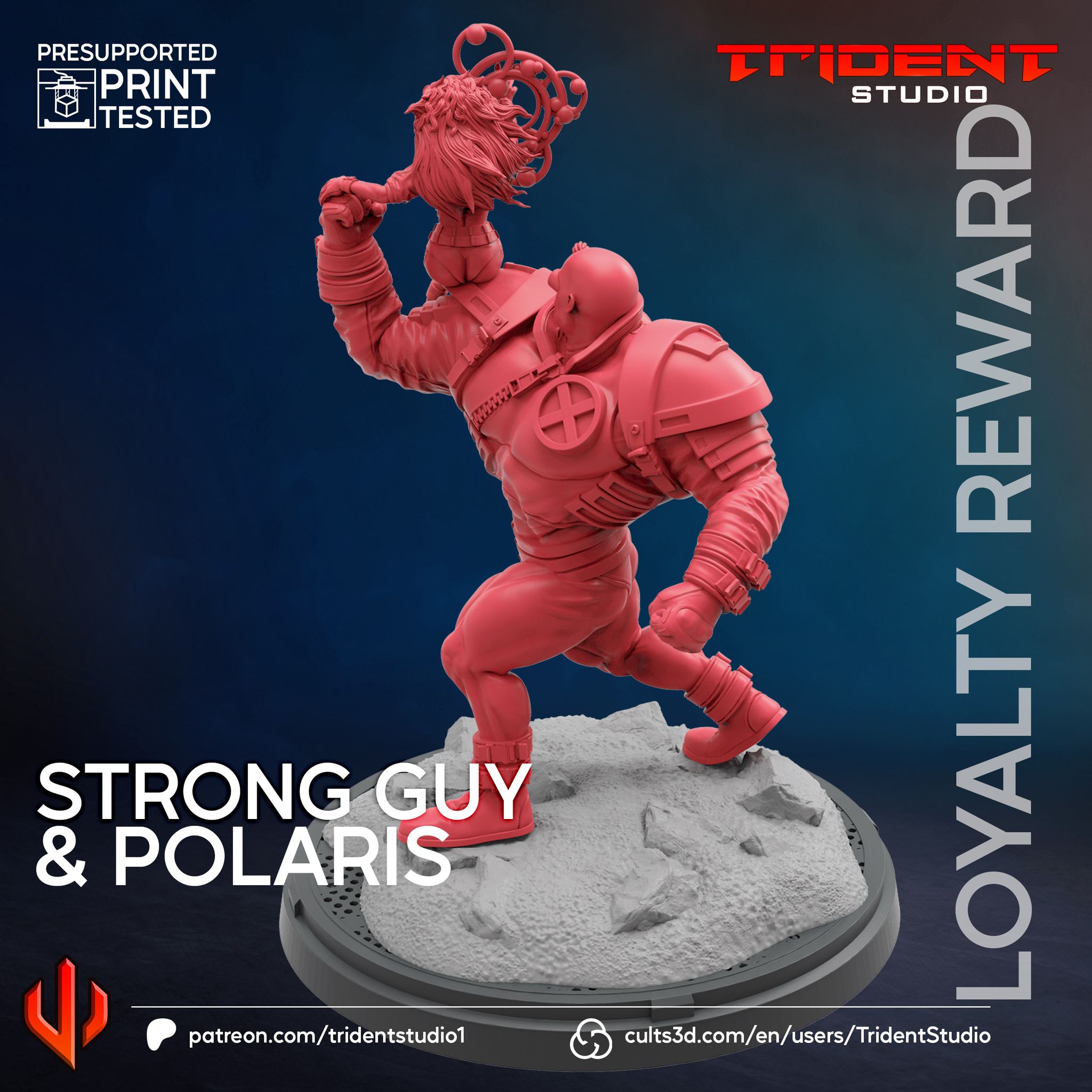 Strong Guy and Polaris – 🏅 EboraMiniatures