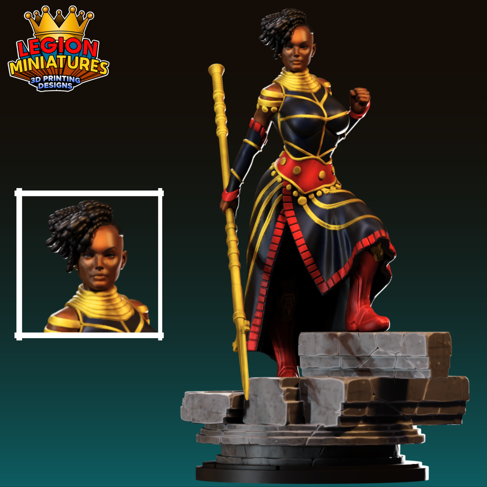 Ultimate Okoye FanArt – 🏅 EboraMiniatures