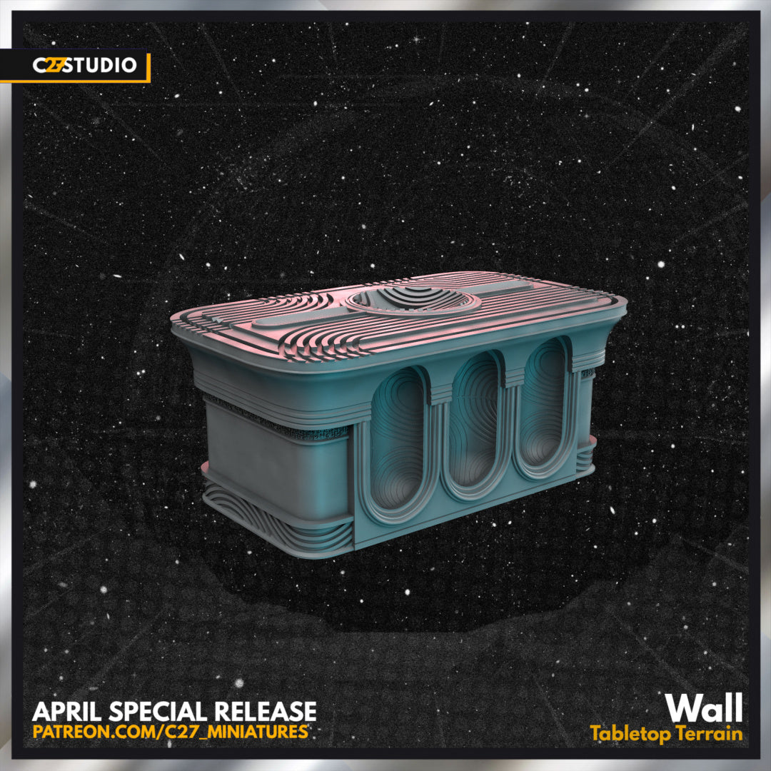 Wall Force Temple Shatter – 🏅 EboraMiniatures