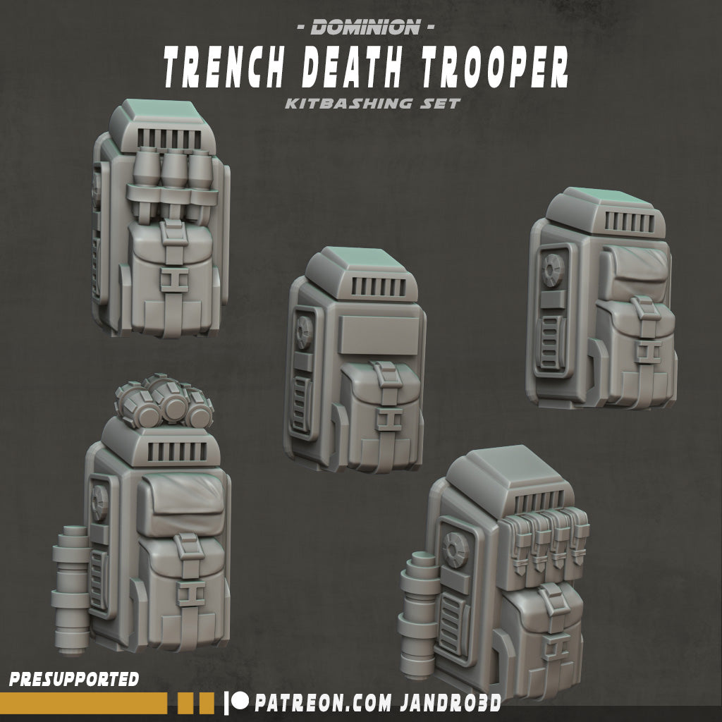 Trench Death Trooper - Kitbashing Set – 🏅 EboraMiniatures
