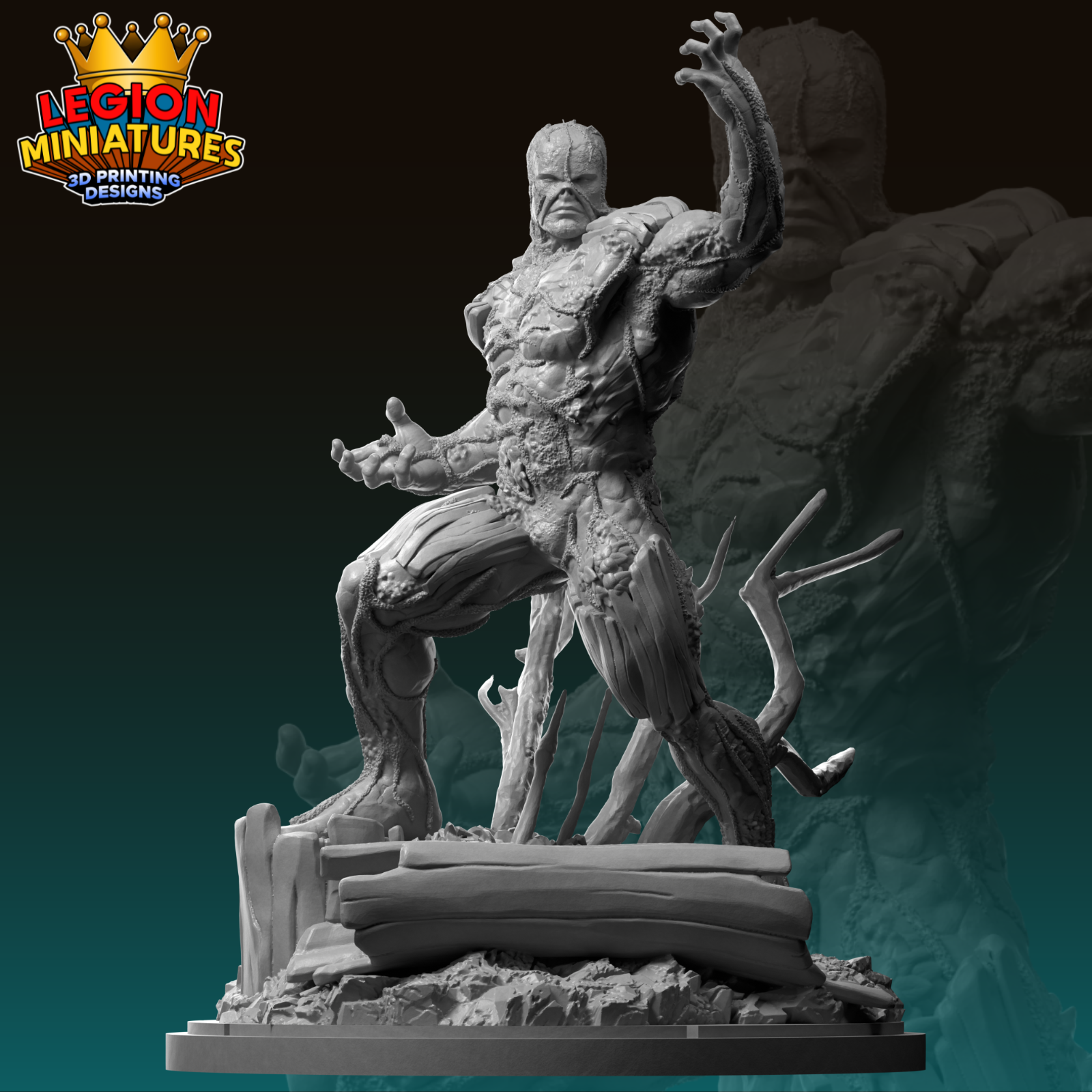 Swamp Thing FanArt – 🏅 EboraMiniatures