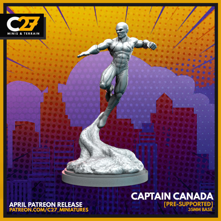 Captain Canada – 🏅 EboraMiniatures