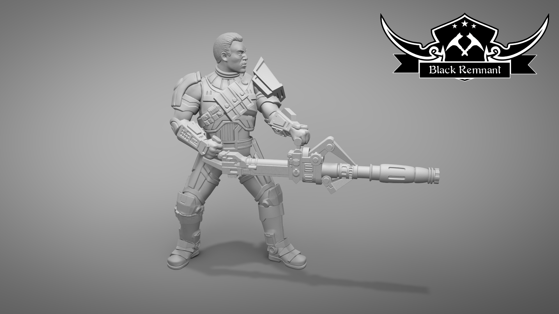 old trooper leader – 🏅 EboraMiniatures